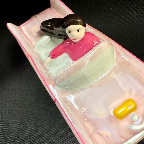 Mary Kay | Art | Rare Vintage Mary Kay Pink Cadillac Ceramic Jewelry ...
